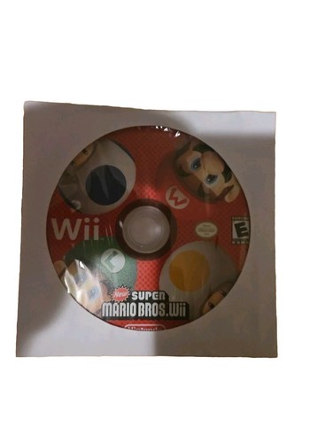 New Super Mario Bros. Wii (Nintendo Wii) Disc ONLY Tested 4902370518078 ...