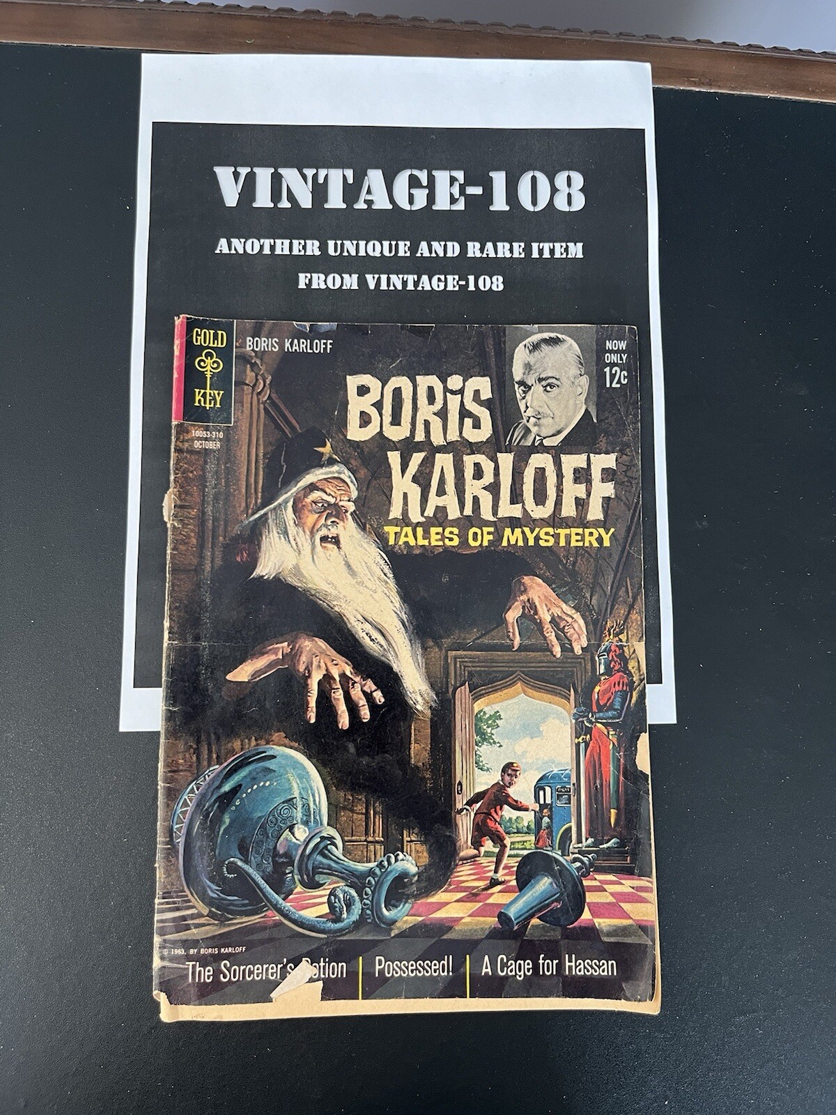 Boris Karloff: Tales of Mystery #5 (Gold Key, Oct. 1963) Rare! | eBay