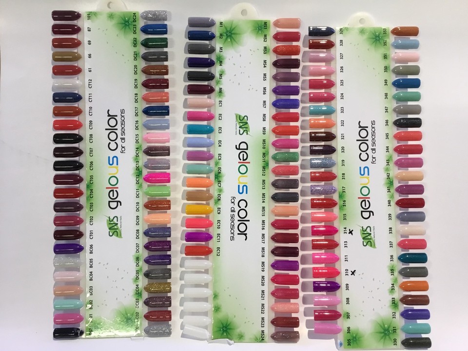 SNS Nail Color Dipping Powder No liquid No Primer No UV light. List G ...