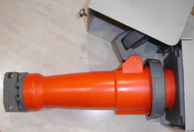 Hubbell 100 Amp Generator Plug & Receptacle Hbl4100c12w Hbl4100b12w ...