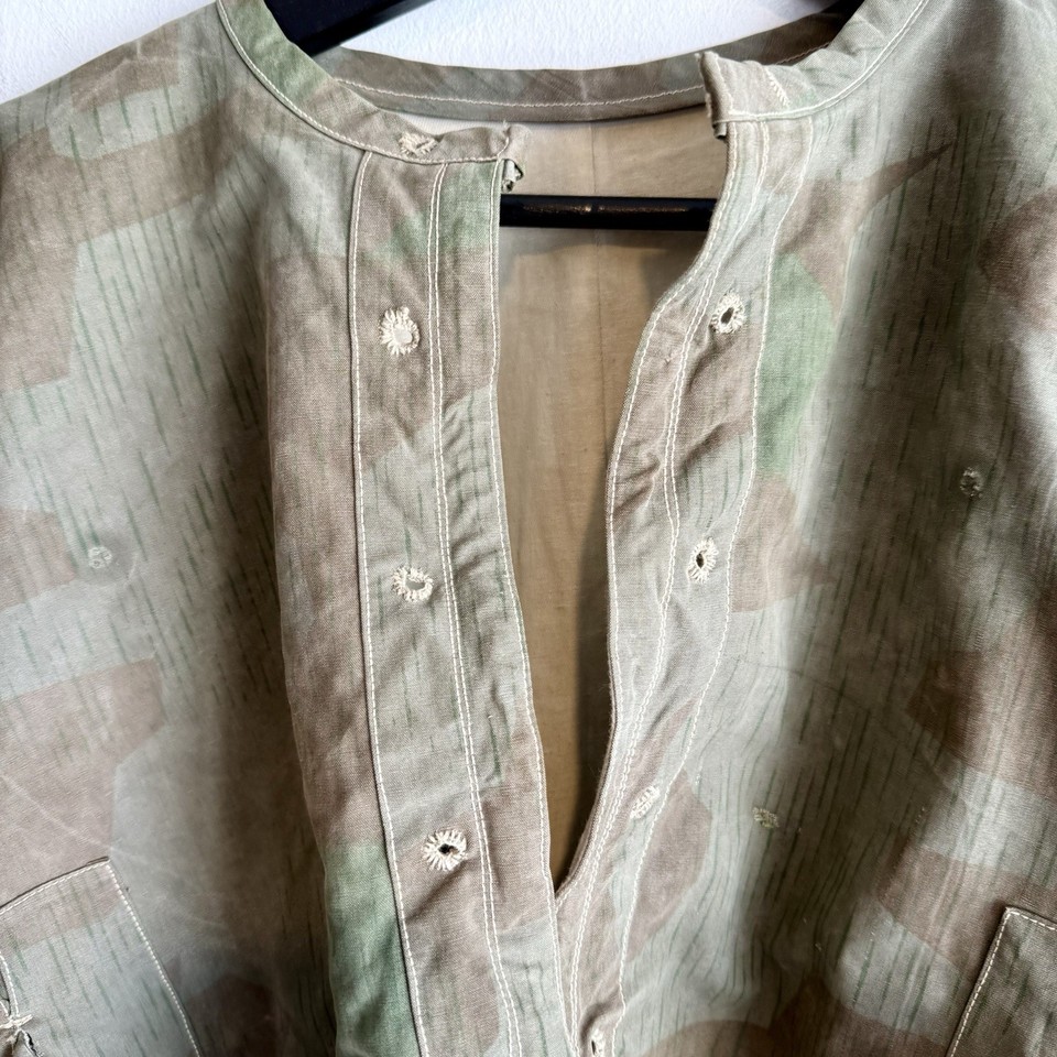 Original WWII German Camo Splinter Smock Tailored | eBay