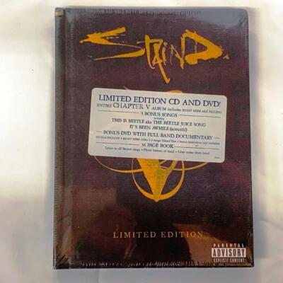 Chapter V Limited Edition Staind CD DVD Nov-2005 Flip Records Brand New ...