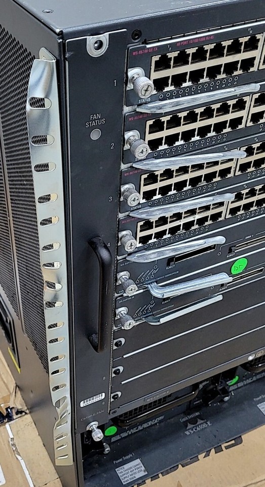 Cisco Catalyst 6500-E WS-C6509-E V04 Enhanced 9-Slot Chassis SEE NOTES ...