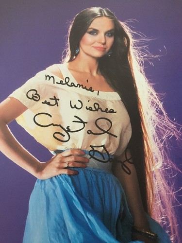 Crystal Gayle 8x10 Autograph SIGNED PHOTO PSA/DNA COA PSA To Melanie | eBay