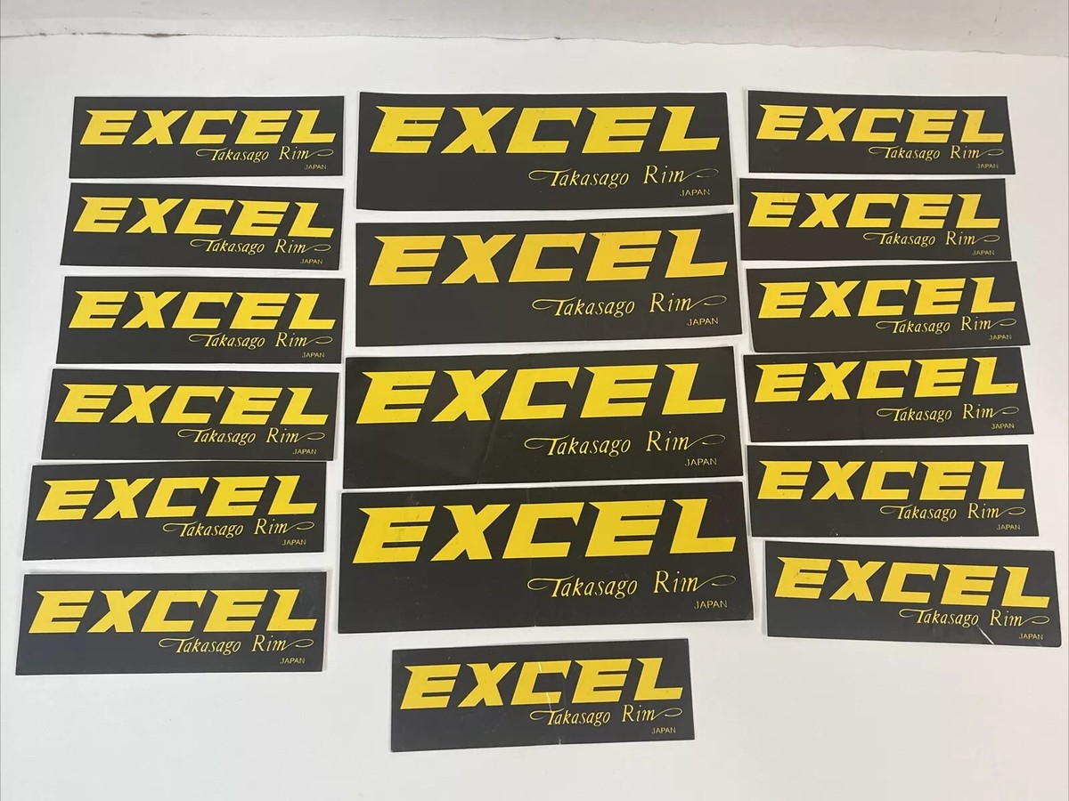 Excel Rims Logo Excel Flat Track Wheel Set | Custom Moto Wheels