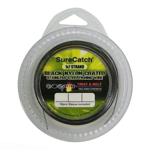 Sure Catch Nylon Coated Wire 10M | eBay Australia