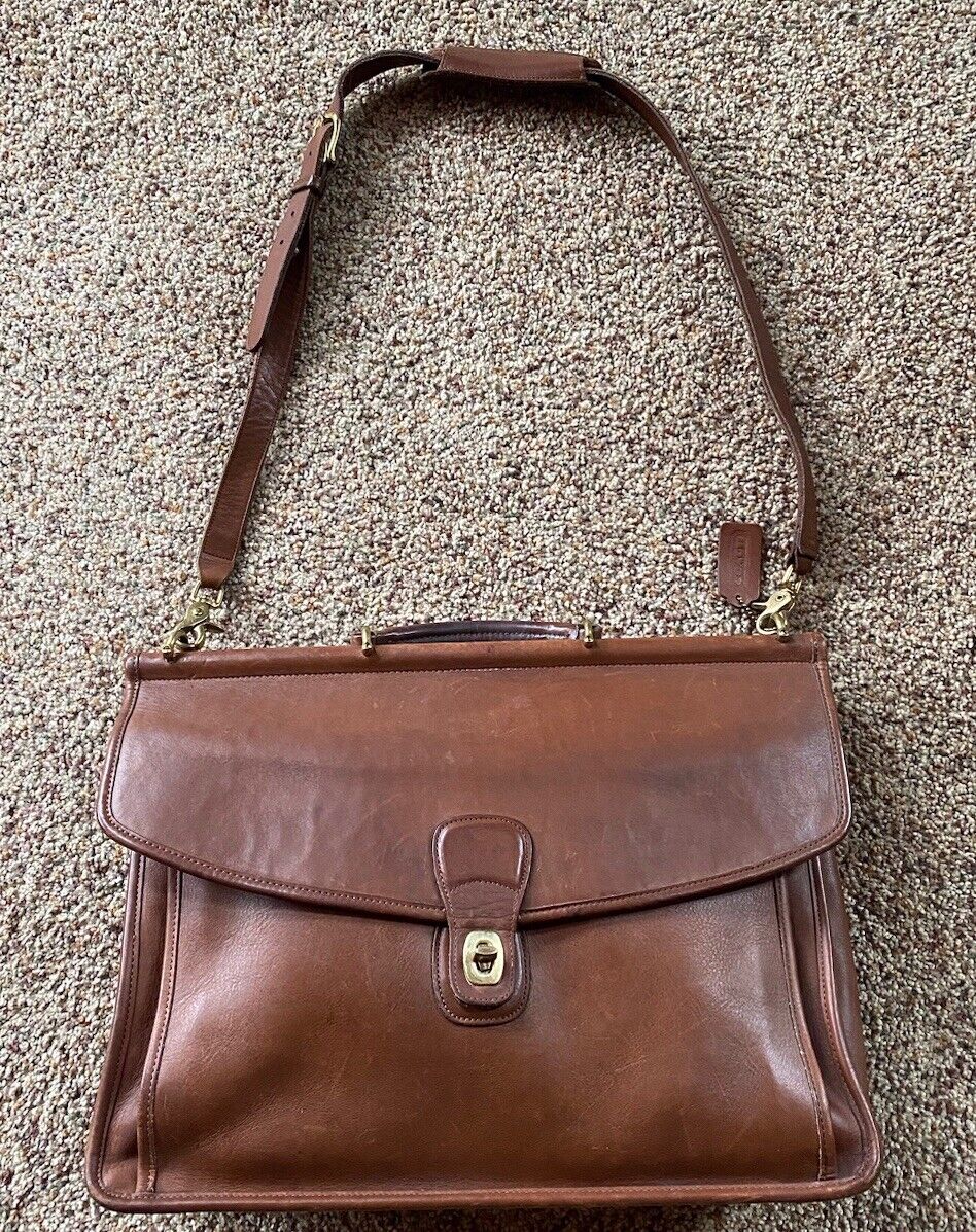 Vintage Coach Beekman Briefcase Camel Color No. H6C-5266 | eBay Vintage Coach Beekman Briefcase Camel Color No. H6C-5266 | eBay