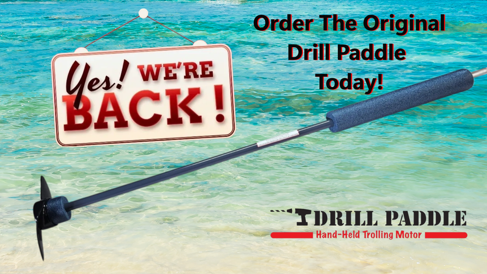 REFUBISHED ORIGINAL DRILL PADDLE® KAYAK,DINGY,BOAT,CANOE,SAIL,TUBE ...