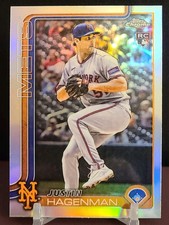 2025 Topps Chrome Update Series - Justin Hagenman #USC61 Orange Lava ...