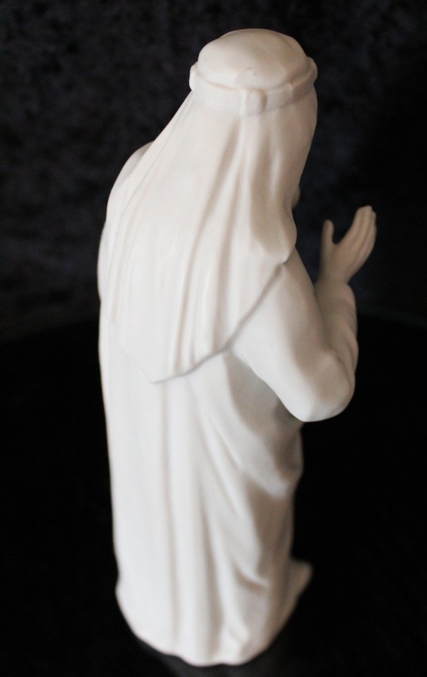 Homco White Bisque Porcelain Nativity Melchior Wise Man 1980s Matte Fin ...