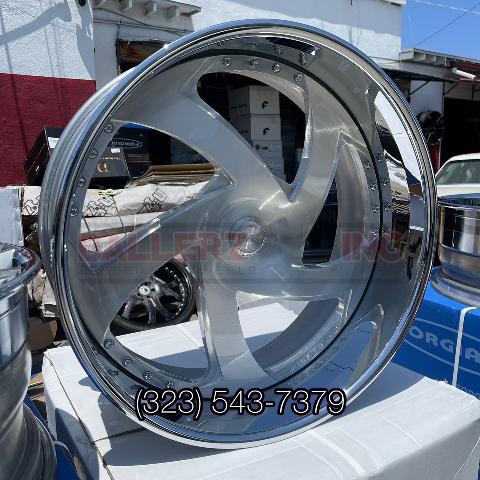 26x9-10 Forgiato Wheels SR01 Wheel & Tire Pkg 5 Lug Old School-GBody ...