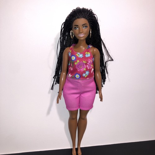 Beautiful 2017 AA Full Figured Barbie W Outfit-Long Braided Hair ...