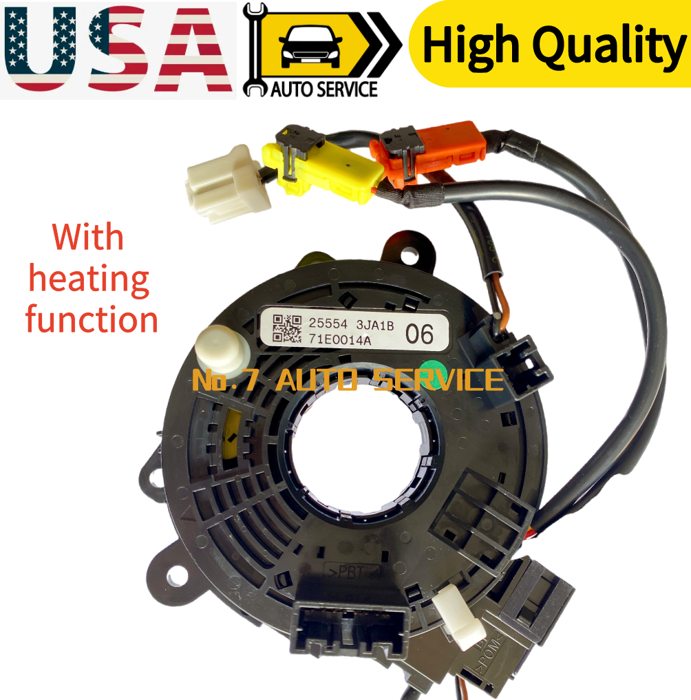 For NISSAN STEERING ANGLE SENSOR Clock Spring Spiral Cable Fits 25554 ...