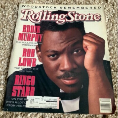 ROLLING STONE MAGAZINE AUGUST - 1989 EDDIE MURPHY / WOODSTOCK REMEMBERED | eBay
