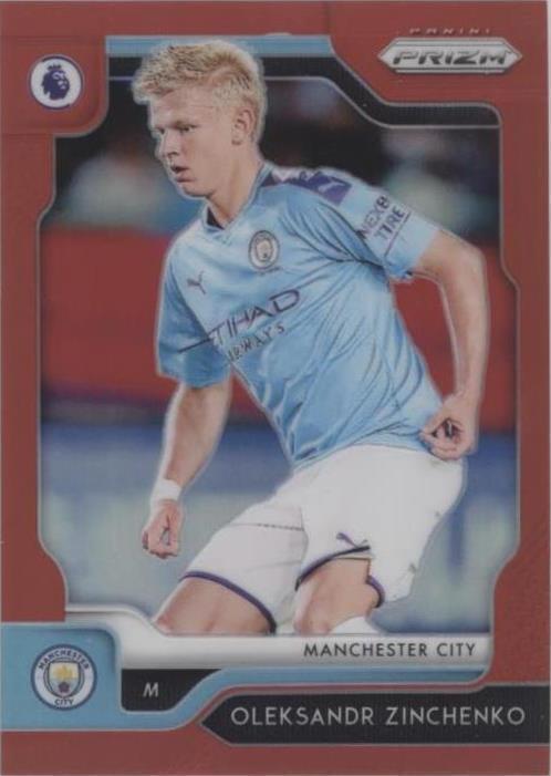 2019-20 Panini Prizm Premier League - Oleksandr Zinchenko #165 Red ...