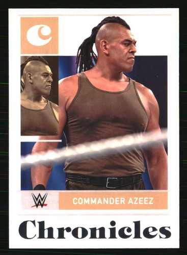 Commander Azeez 2022 Panini Chronicles WWE #10 WRESTLING Card | eBay