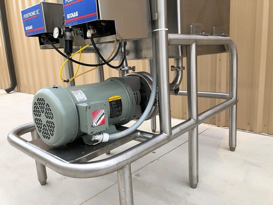 Ecolab Model C Single Tank CIP System, Clean In Place Process Skid | eBay