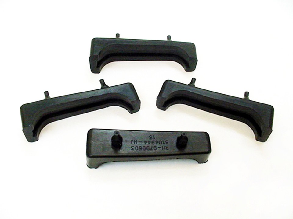 Buick Pontiac 3 & 4 Row Radiator Core Support Rubber Insulators Pads ...