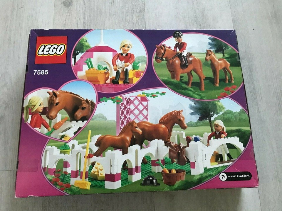Lego Belville 7585 Pferde Stall Horse Stable Friends RAR Selten Sammeln ...