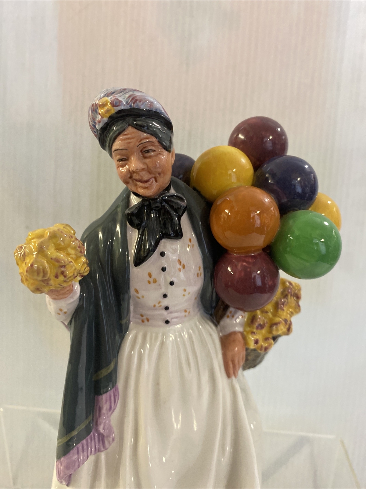 Royal Doulton Balloon Lady Figurine 1937 "Biddy Penny Farthing ...