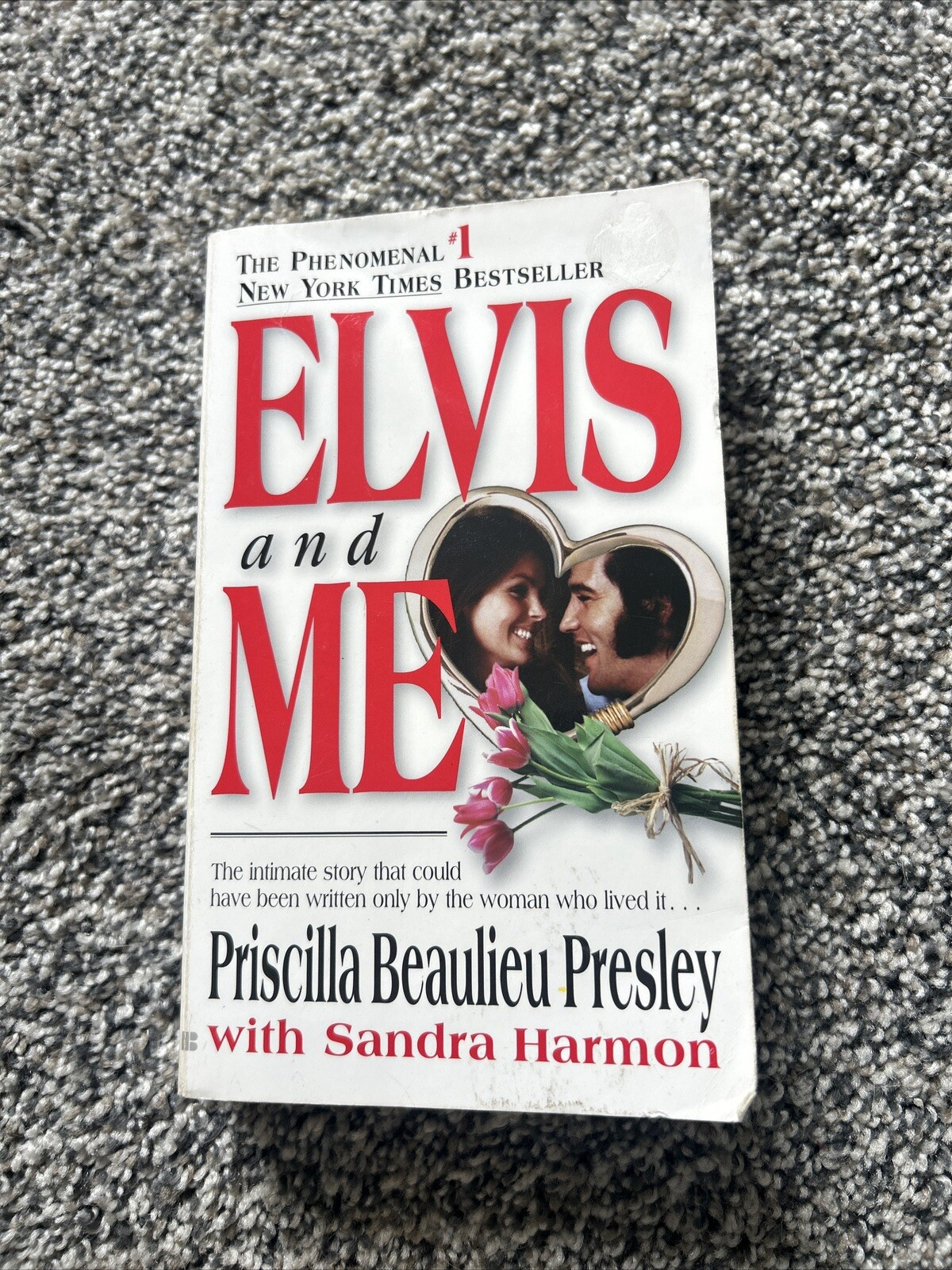 Elvis and Me by Sandra Harmon and Priscilla Presley 1986 Paperback Book ...