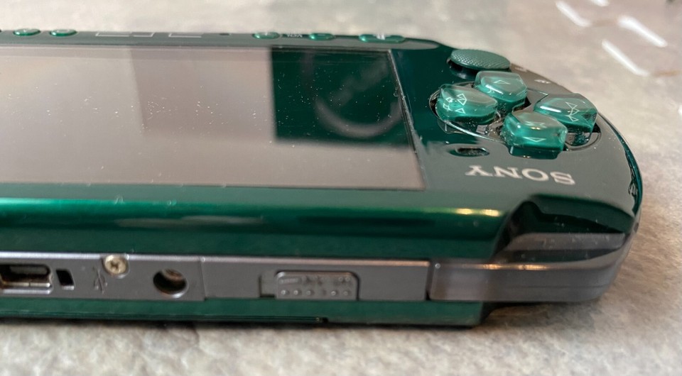SONY PSP Playstation Portable Spirited Green PSP-3000SG Japan Exc | eBay