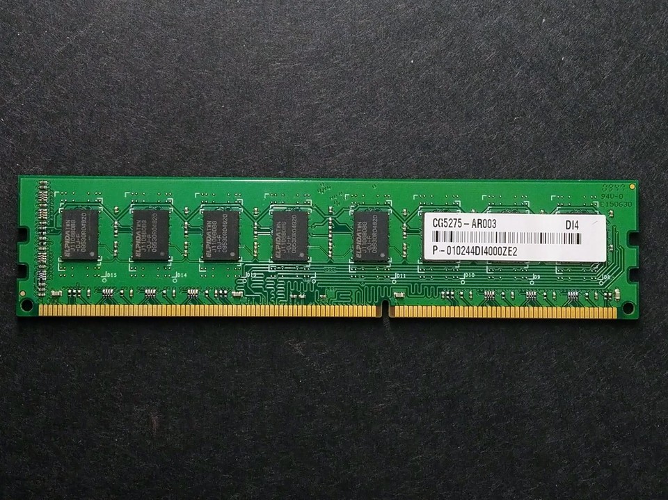 ASint 1x2GB DDR3 1333Mhz PC3-10600 SLZ3128M8-EDJED - Tested/Guarantee ...