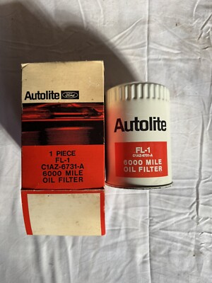 NOS Original Autolite oil filter, FoMoCo, FL-1 Filter For Shelby Gt350 ...