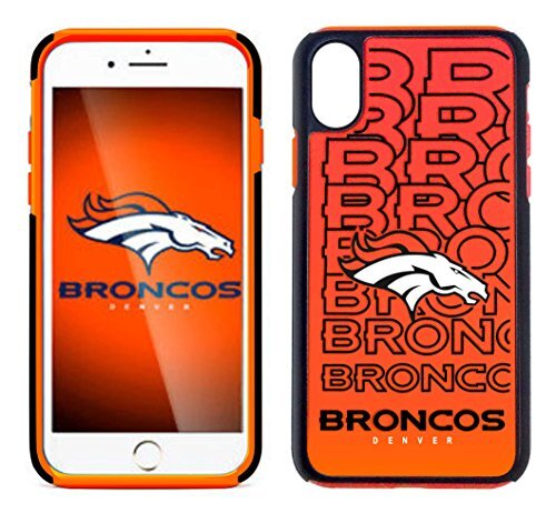 FOCO NFL Denver Broncos Hybrid Repeat Case for iPhone X & XS (5.8") | eBay