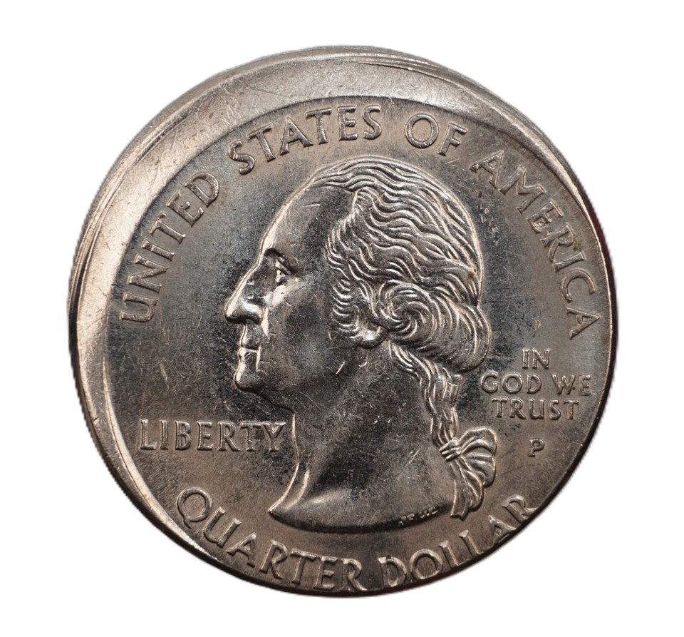 2000 P 25c Off Center New Hampshire Quarter Mint Error coin E107 | eBay