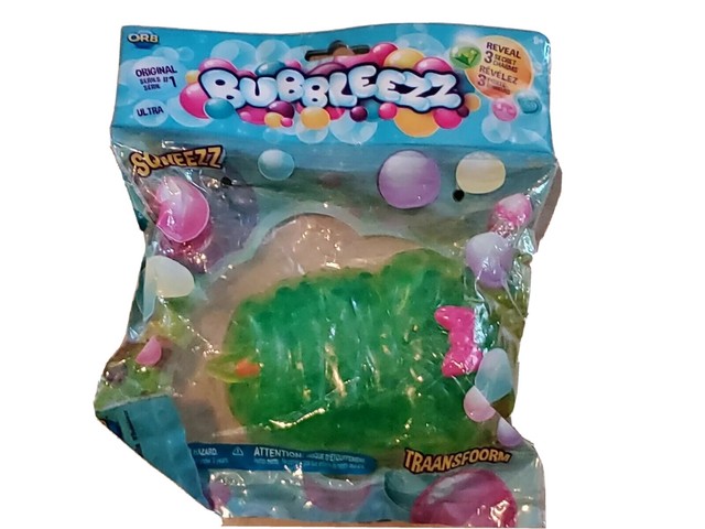 ORB Bubbleezz Super Squishies Jelly Green Casey Caterpuppy Secret Charm ...