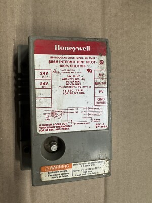 Honeywell S86H intermittent pilot 100% shut off control module | eBay