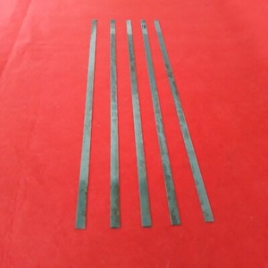 Spring steel strip Spring band steel 9.5mm x .50mm X 450mm CS95 carbon ...