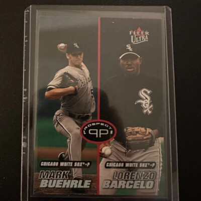 2001 Fleer Ultra Prospects Mark Buehrle Lorenzo Barcelo (RC) #246 ...