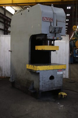 300 TON PACIFIC PRESSFROMER II HYDRAULIC C FRAME PRESS : YODER #76330 ...