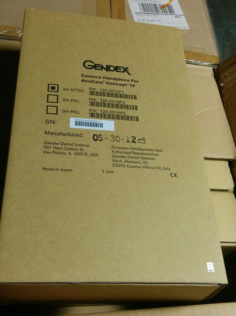 Gendex AcuCam Concept IV 1200015P1 NTSC Camera Handpiece for sale ...