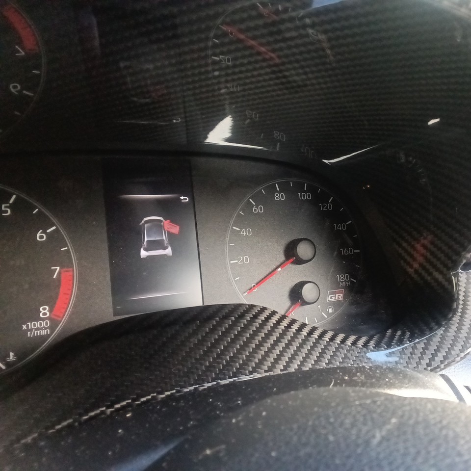 TRD GR Carbon Fibre Interior instrument Panel Set For Toyota GR Yaris 20+ | eBay UK