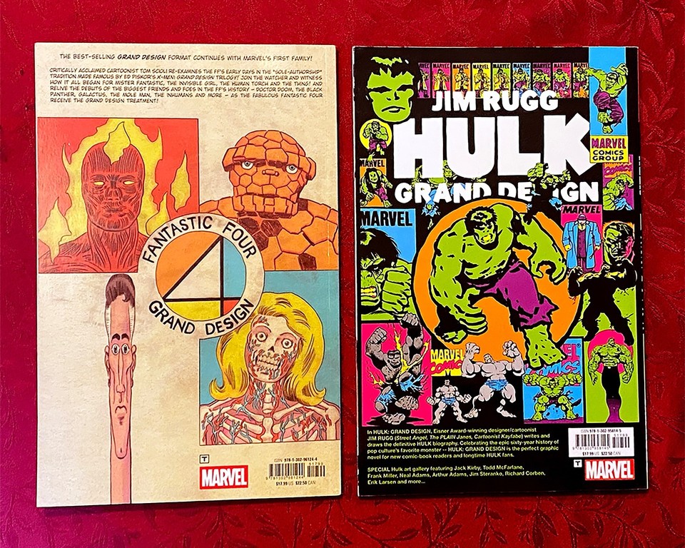 Fantastic Four by Tom Scioli & Hulk Grand Design by Jim Rugg TPB ...
