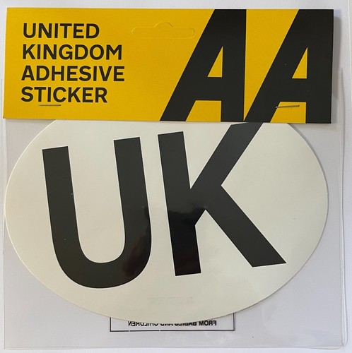 AA Self-Adhesive UK Car Badge Sticker - Legal Size | eBay