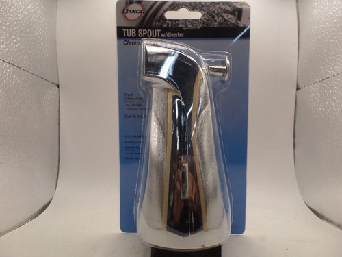 DANCO 88052 BATHROOM TUB SPOUT WITH FRONT DIVERTER, CHROME 1/2" IPS | eBay