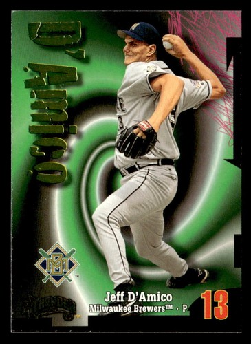 Jeff D'Amico 1998 Circa Thunder Card #218 Milwaukee Brewers | eBay