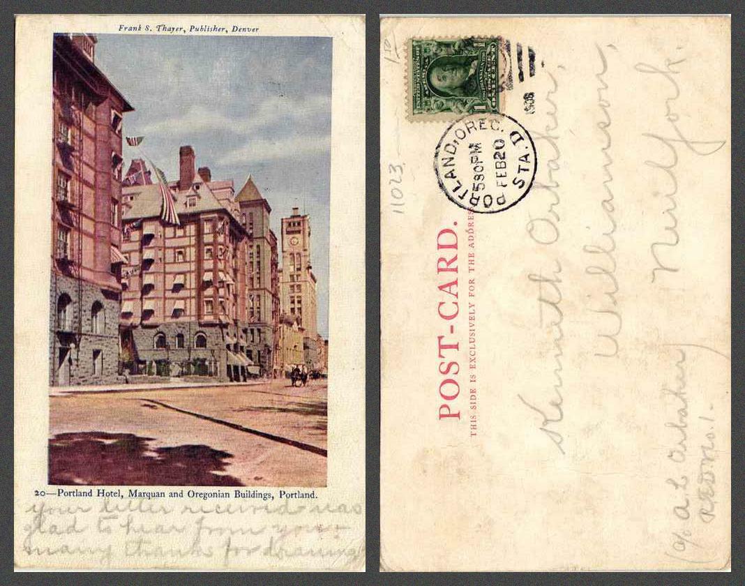 OREGON Portland VINTAGE POSTCARD | eBay