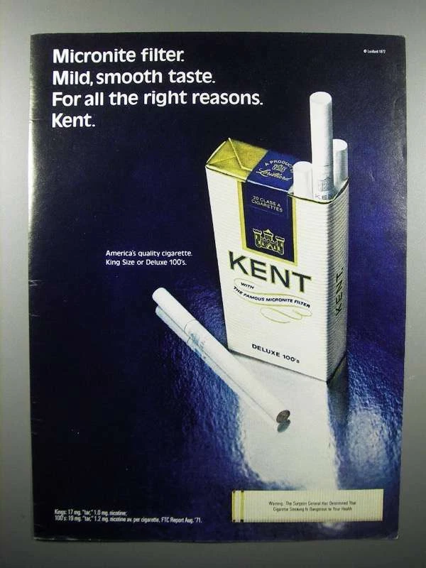 Kent Cigarettes Asbestos