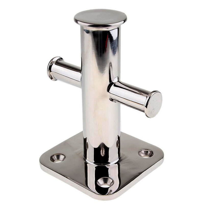 152 mm Marine 6-inch Single Cross Bollard Dock Mooring Cleat 316 ...