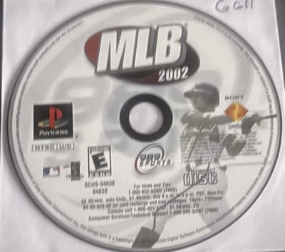 MLB 2002 Sony PlayStation 1, PS1 Disc Only #G611 711719463825| eBay