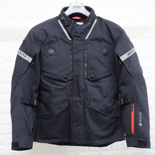 Rev'it Neptune 3 Gore-Tex Waterproof Textile Motorcycle Jacket - Black ...