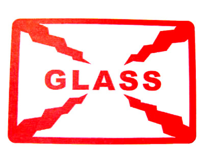 250 2x3 GLASS warning label- BEST SELLER fast shipping! | eBay