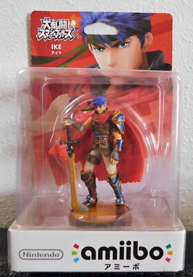 Ike Super Smash Bros Fire Emblem Amiibo Nintendo Brand New & Factory ...