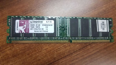 KINGSTON KVR400X64C3A/256 256MB 184-Pin DDR SDRAM DDR 400 Memory | eBay