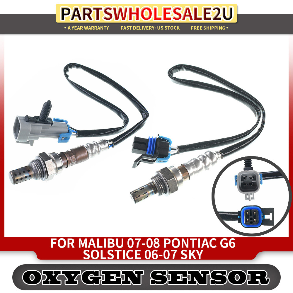 2x Up+Downstream Oxygen Sensors for Pontiac G6 Solstice 06-207 2.4L 250 ...